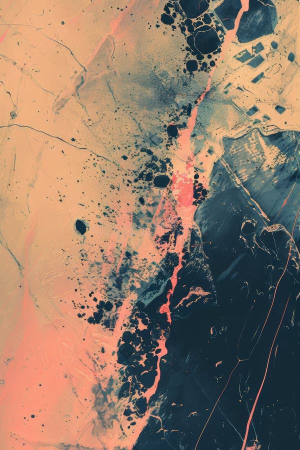 Apocalyptic Disintegration of Natural Decay Background Generative AI ...