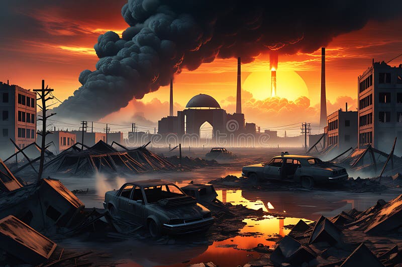 Apocalyptic Landscape: Aftermath of a Global Nuclear War - Charred ...