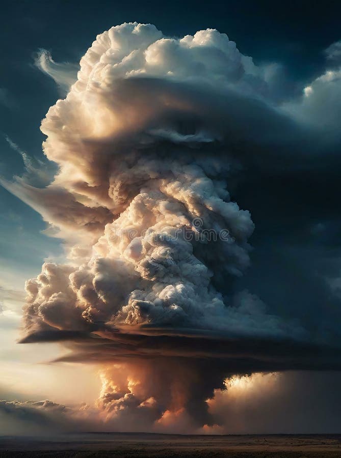 Apocalyptic Pyrocumulus Cloud Formation: a Breathtaking Celestial ...