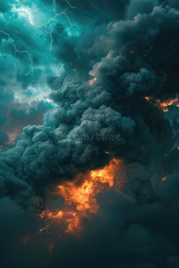 Apocalyptic Storm stock photo. Image of dangerous, chaos - 362807350