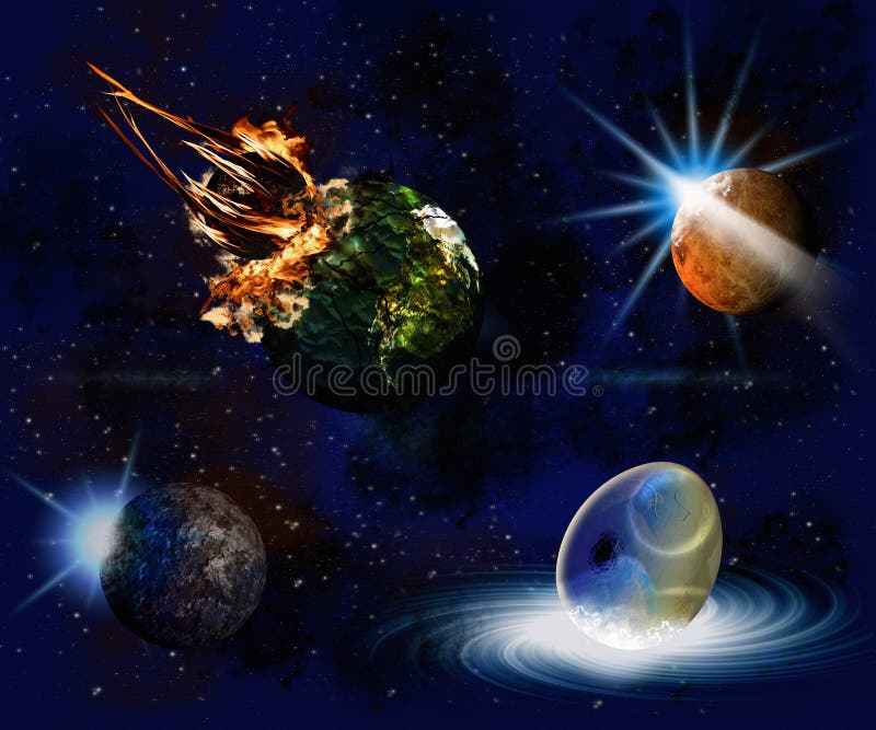 Apokalyps stock illustrationer. Illustration av förmörkelse - 28365315