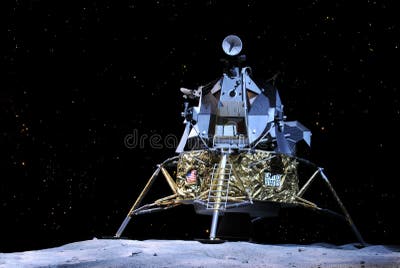 Apollo 17 Lunar Module editorial image. Image of moon - 18104665