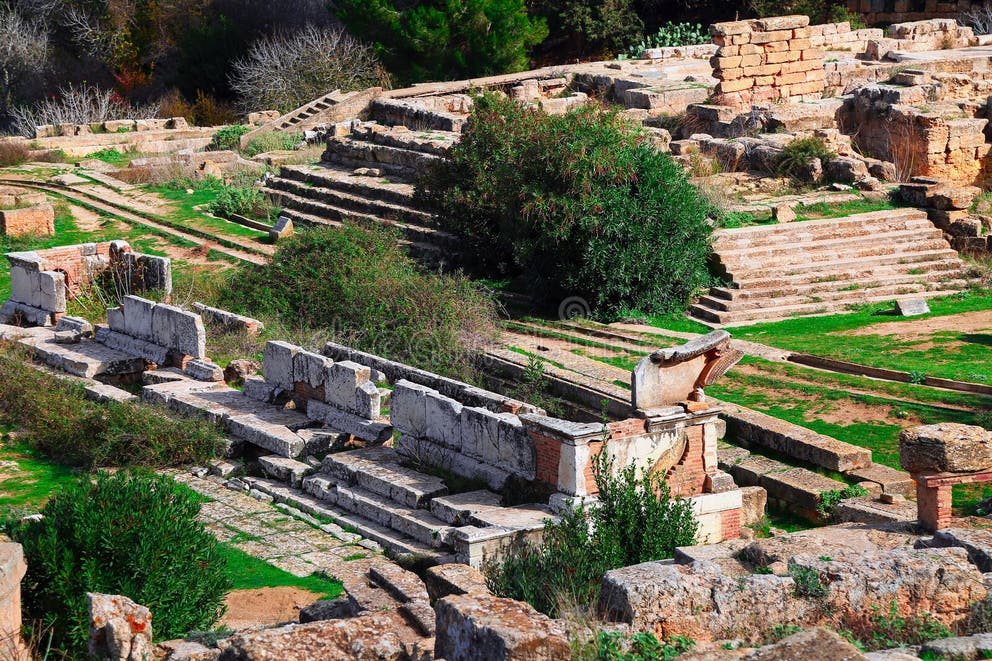 Apollo altar stock photo. Image of town, landscape, tourism - 330593990