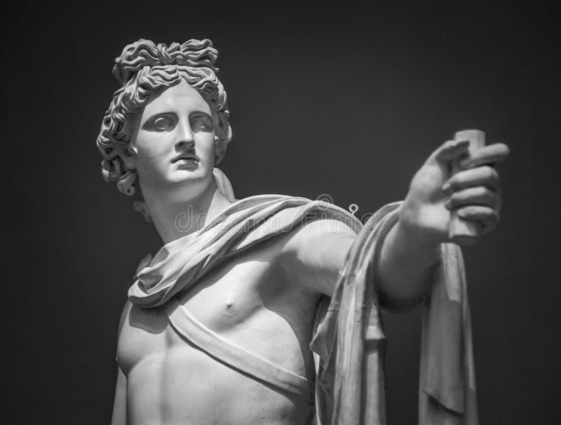 Apollo Belvedere Statue. Detail Vatican Museum Editorial Stock Image ...