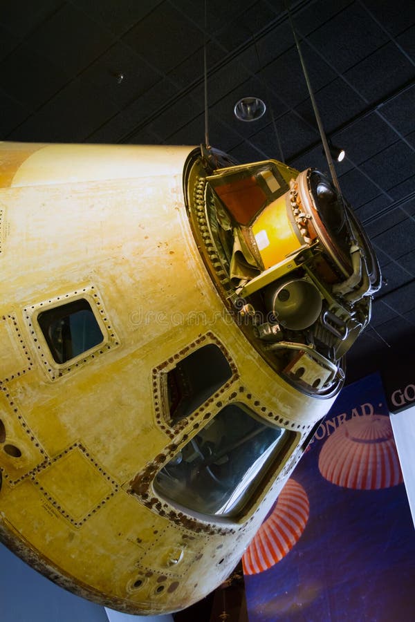 Apollo Command Capsule, Nationale Luft Und Weltraummuseum Beim Waschen ...