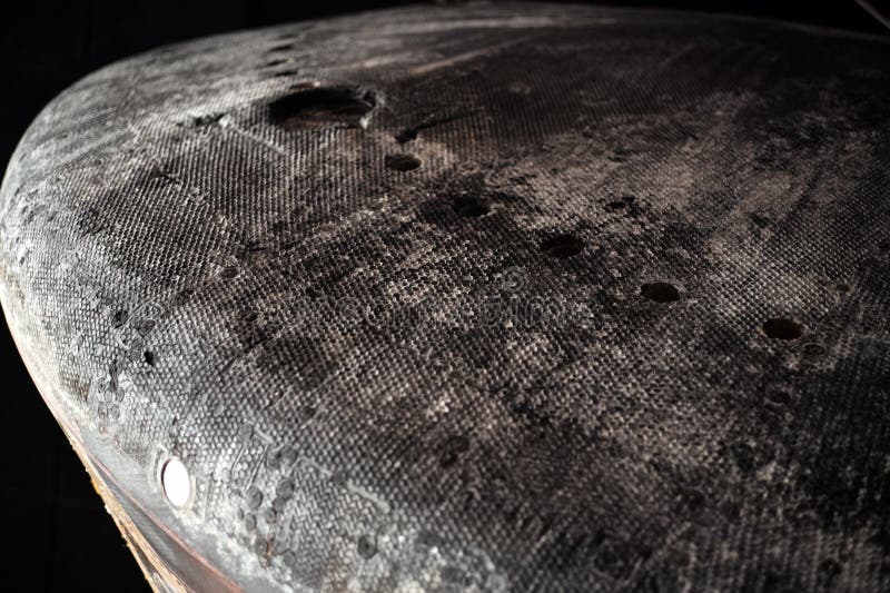 Apollo 12 Command Capsule Re-entry Shield Editorial Photo - Image of ...