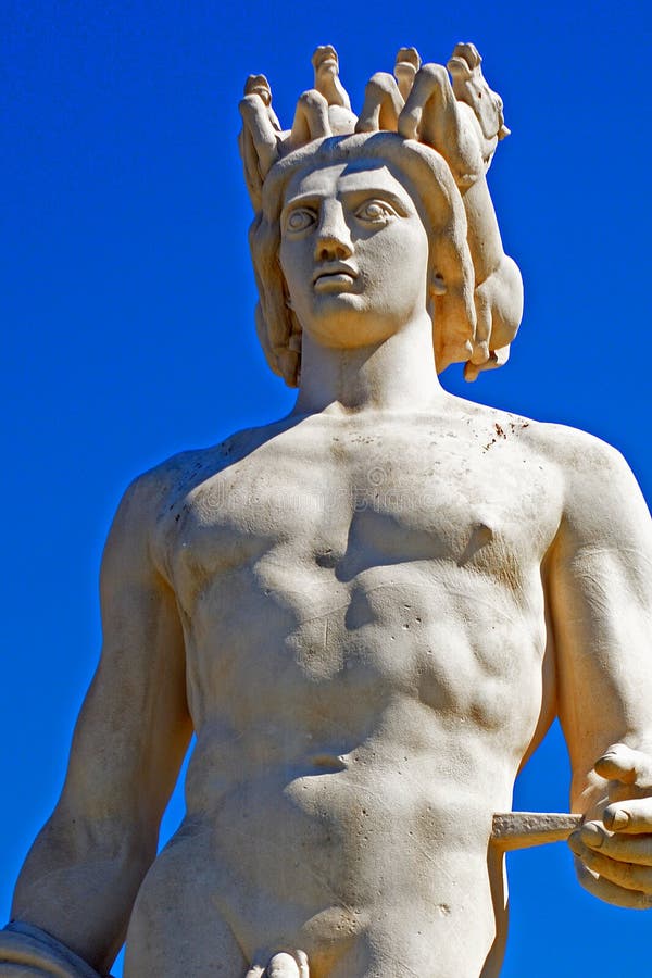 Fountain of the Sun in Nice, France. Stock Image - Image of historic ...