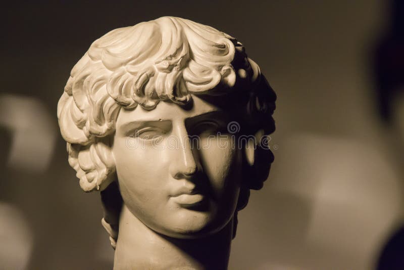 Apollo Head with Light Shadow Rembrandt Pattern Stock Photo - Image of ...