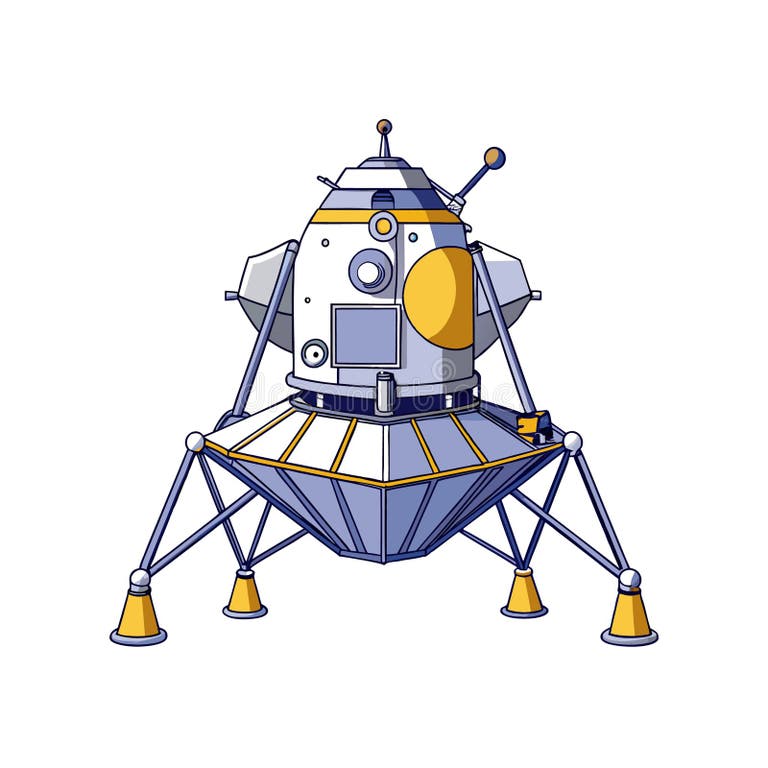 Apollo Lunar Module Stock Illustrations – 311 Apollo Lunar Module Stock ...
