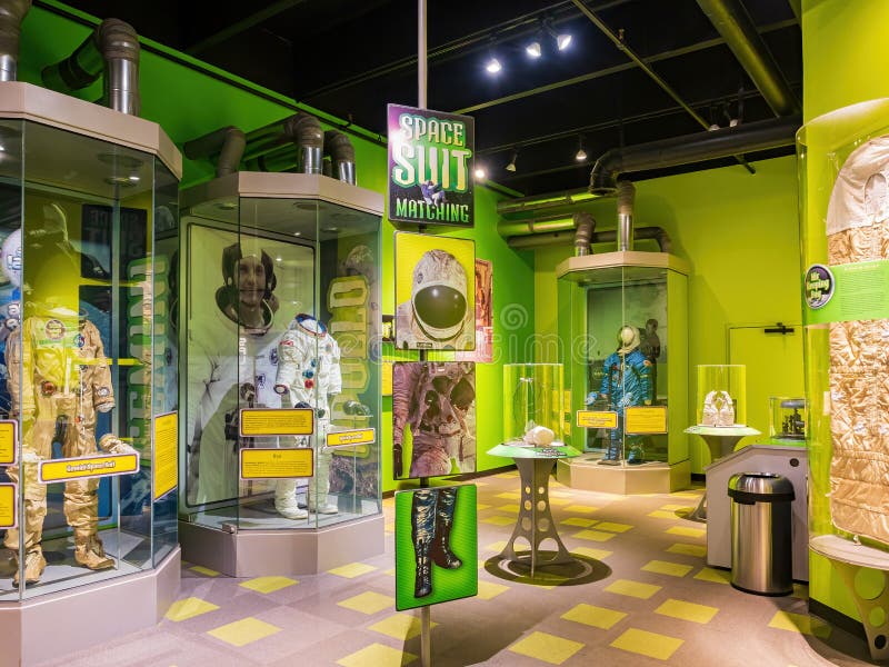 Apollo Mission Equipment Display in the Interesting Science Museum ...