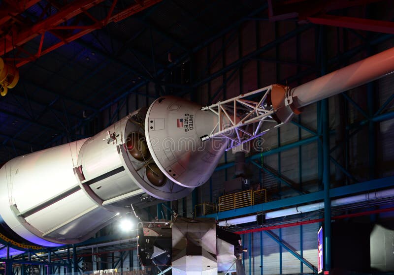 Apollo Ship in Kennedy Space Center, Florida Editorial Stock Photo ...