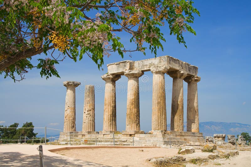 Apollo Temple stock image. Image of hellenic, culture - 2413579