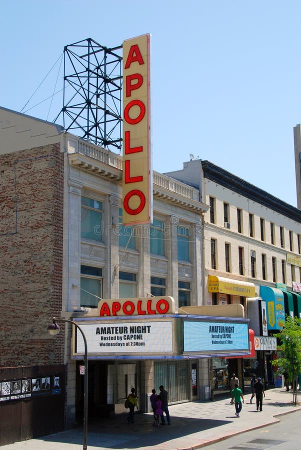The Famous Apollo Theater In Harlem, New York City Editorial Stock ...