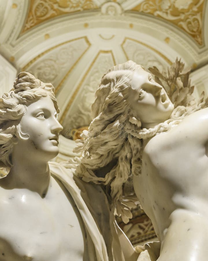 Apolo Y Daphne Bernini Masterpiece Imagen de archivo - Imagen de ...