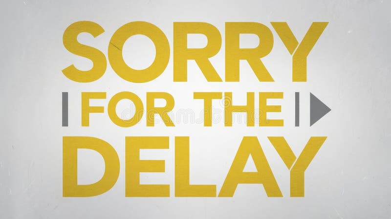 Apology Message Digital Communication Text Content Minimalist Design ...