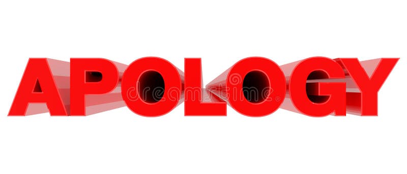 Apology word cloud stock vector. Illustration of pardon - 223882842