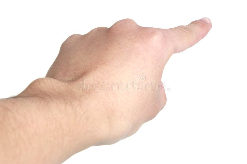 Apontando o dedo foto de stock. Imagem de direto, acusar - 36193262