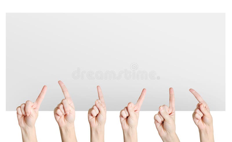 Apontar do dedo foto de stock. Imagem de papel, humano - 37982068