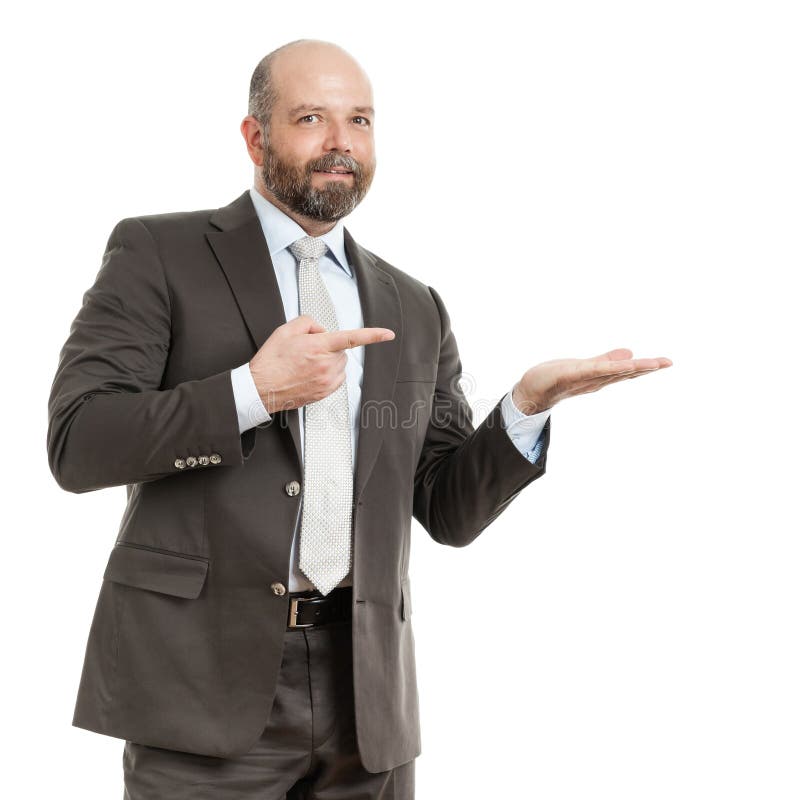 Apontar do homem imagem de stock. Imagem de retrato, cliente - 26693525