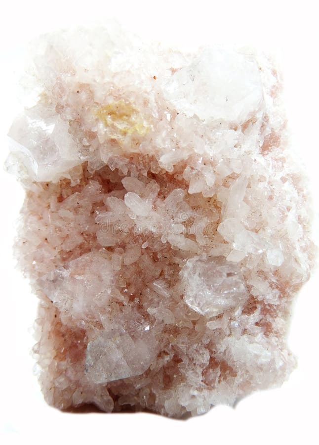 Apophyllite Geode Geological Crystals Stock Image - Image of geode ...