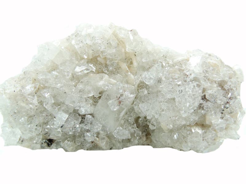Apophyllite Geode Geological Crystals Stock Image - Image of semigem ...