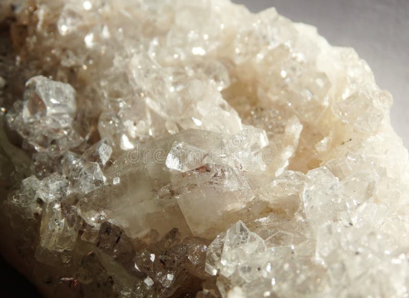 Apophyllite Geode Geological Crystals Stock Image - Image of semigem ...