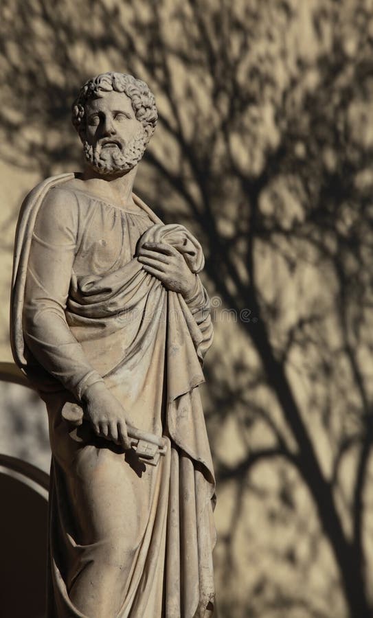 St Peter and the Key To Paradise (Rome I Stock Photo - Image of hope ...