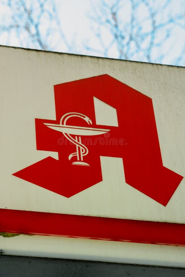German Pharmacy Sign stock image. Image of medical, medicine - 2075389