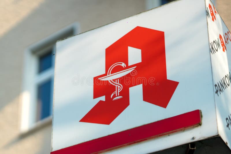 German Pharmacy Sign stock image. Image of medical, medicine - 2075389