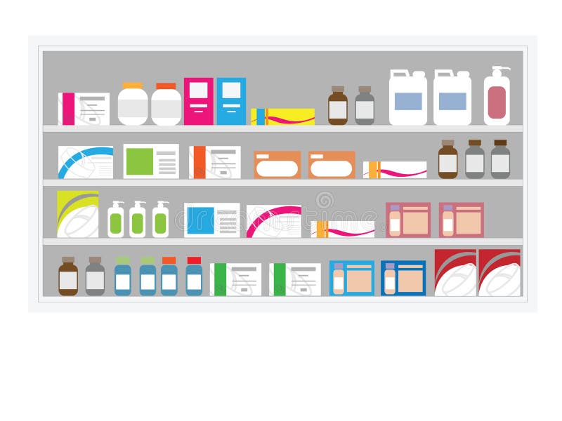 Apotheke-Vector-Ikone vektor abbildung. Illustration von inneres ...