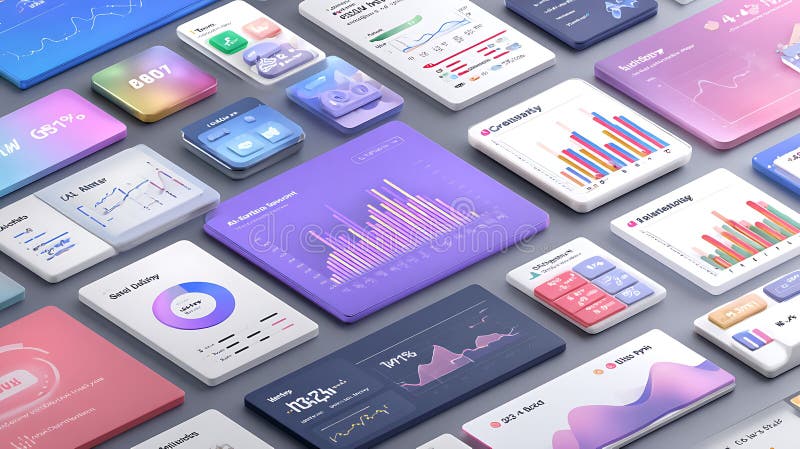 App Dashboard Ui Ux Design Interface Charts and Graphs Data ...