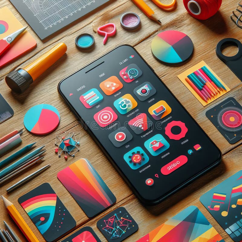 App Design Design for Mobile Applications that Focuses on Use Stock ...