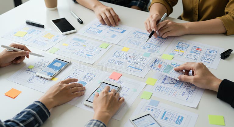 Mobile App Design: Collaboration, Wireframes, and User Interface Planning for IOS and Android ...