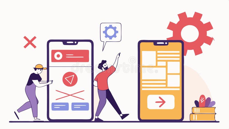 App Development Coding, Software Design, Mobile App Creation, Vector ... App Development Coding, Software Design, Mobile App Creation, Vector ...