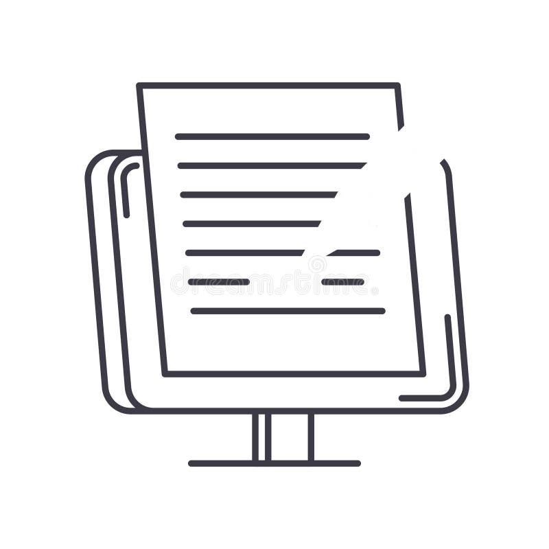 App Development Line Icon, Outline Symbol, Vector Illustration, Concept ... App Development Line Icon, Outline Symbol, Vector Illustration, Concept ...