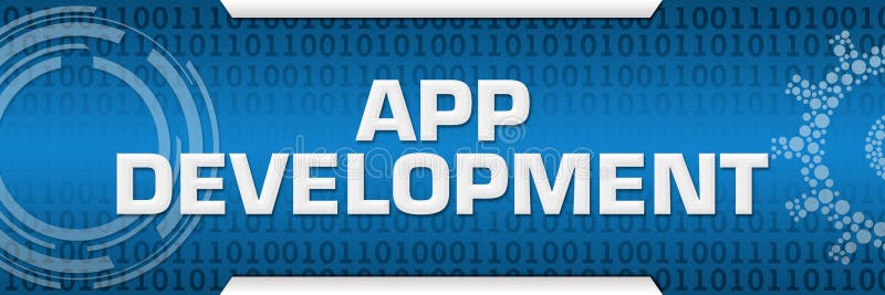 Web Development Circle Stripes Stock Illustration - Illustration of ...