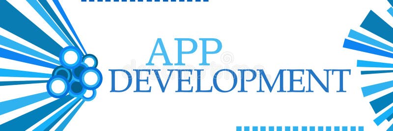 Mobile Apps Development stock illustration. Illustration of smart ...