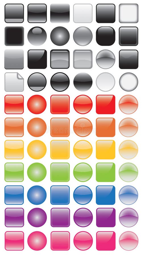 App and Icon Backgrounds stock vector. Illustration of glossy - 31287346