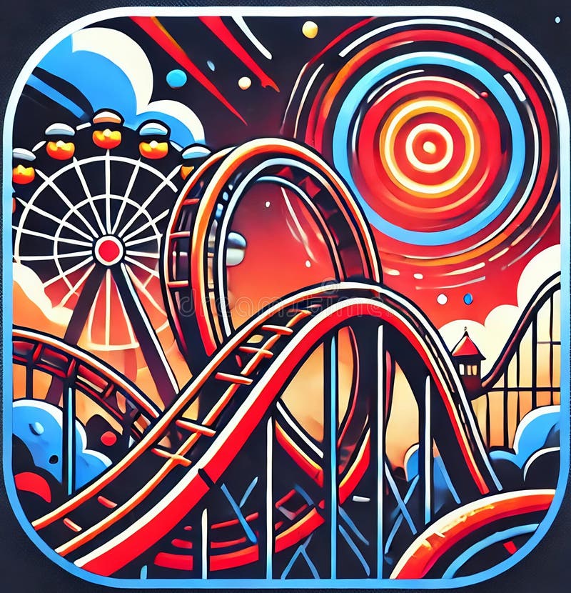 Coaster Vector Design Stock Illustrations – 5,027 Coaster Vector Design ...