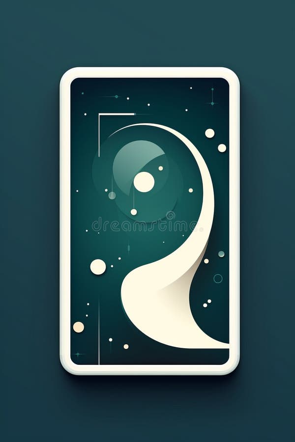 An App Icon for a Space Themed Game Stock Illustration - Illustration ...