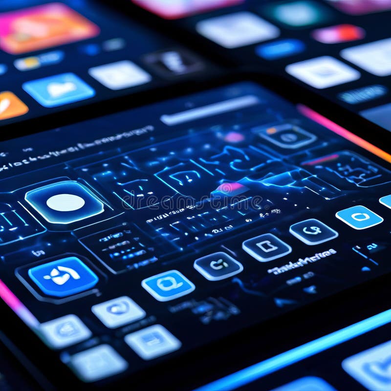 App Interface Layout Design for Mobile App Interfaces that Inc Stock ...