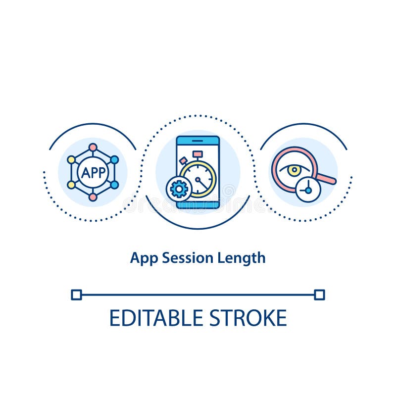 One To One Session Concept Icon Stock Vector - Illustration of abstract ...