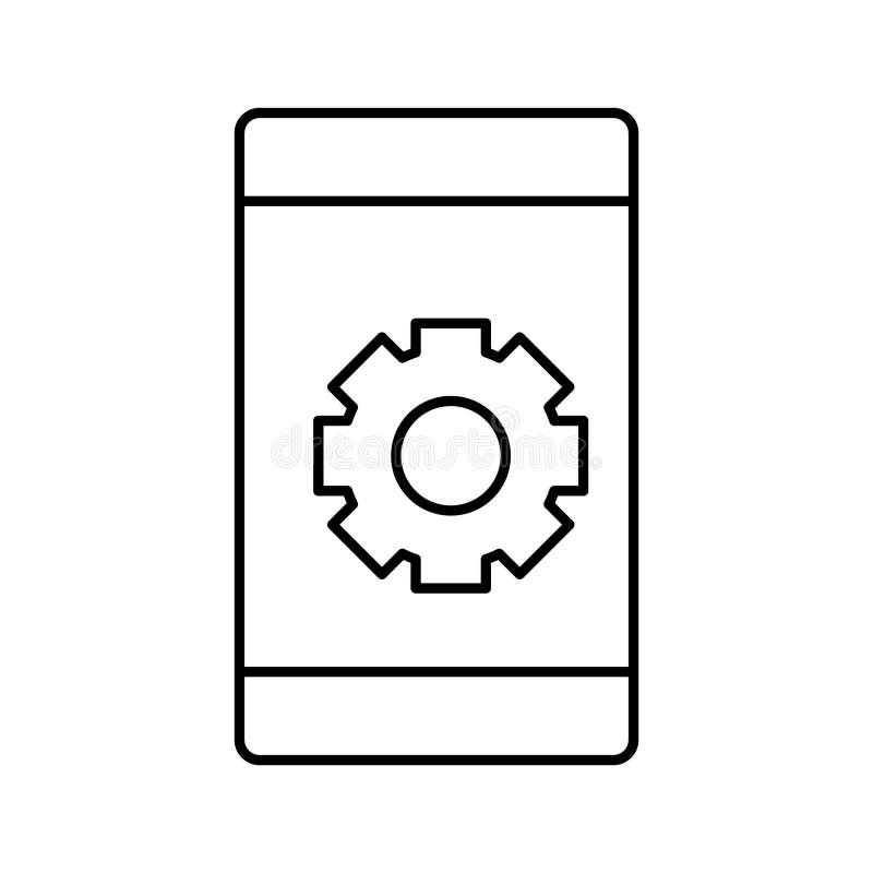 App Settings Vector Icon Which Can Easily Modify or Edit Stock Vector ...