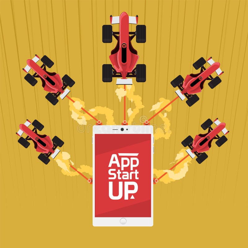 App Startup stock illustration. Illustration of innovation - 61369401