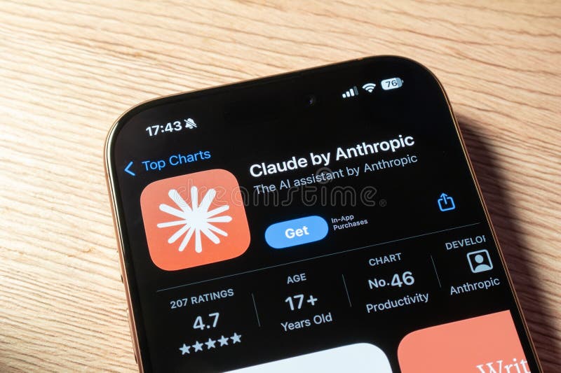 App Store with Claude by Anthropic Chatbot Mobile Application To Be ...