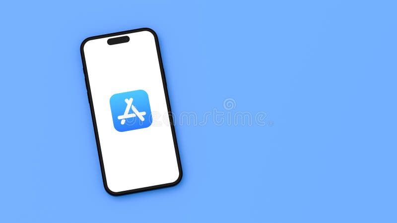 Apple App Store Logo Flat