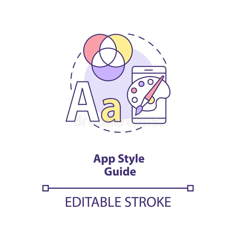 Guide Concept Vector Linear Icon Isolated on Transparent Background ...