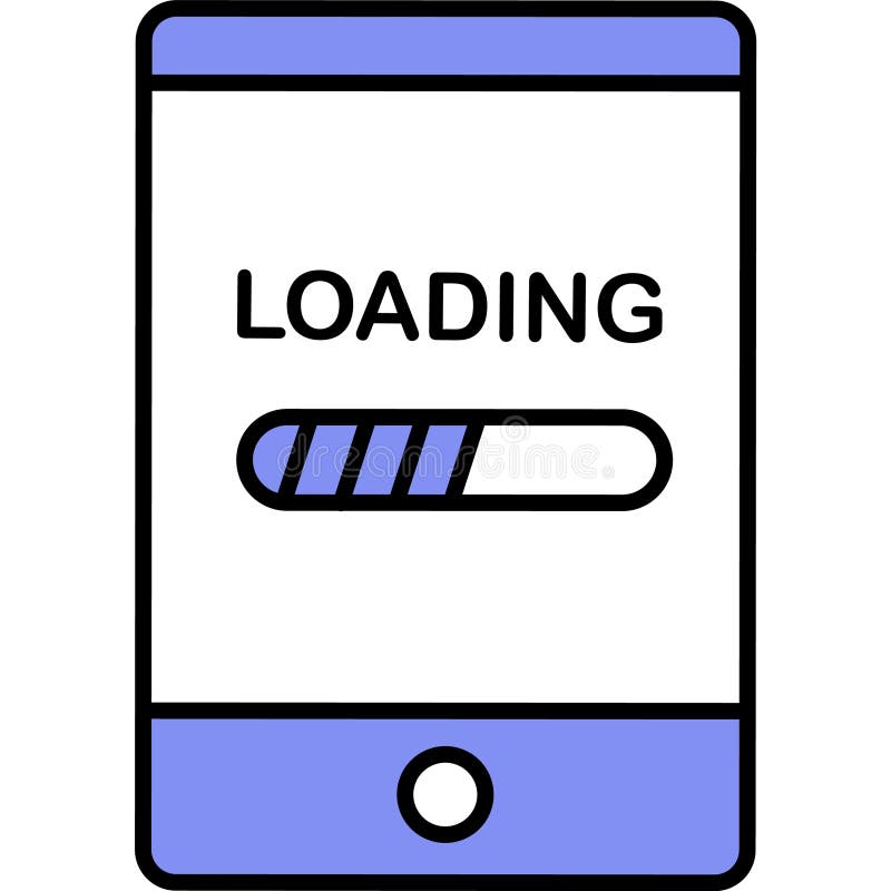 App Update Icon Upgrade Vector Loading Process Stock Illustration ...
