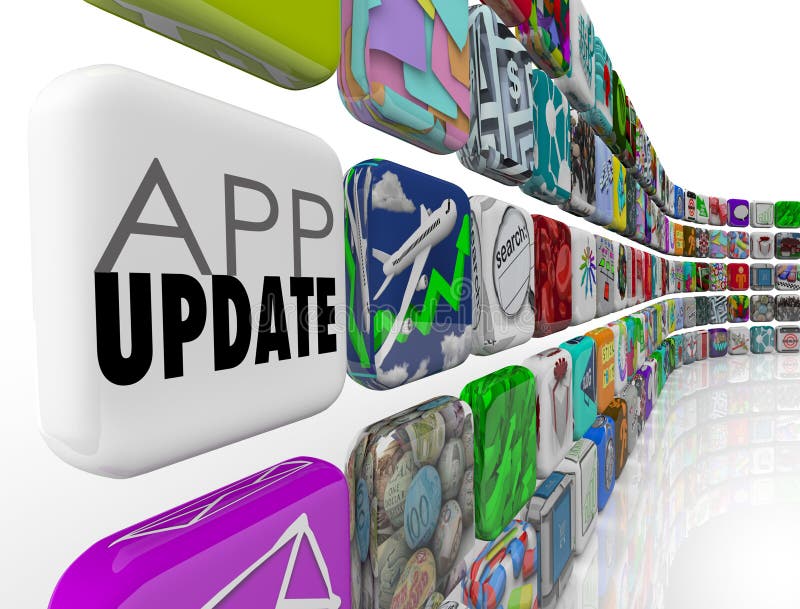 App Updates 3d Tiles Applications Programs Software Upgrade Patc Stock ...
