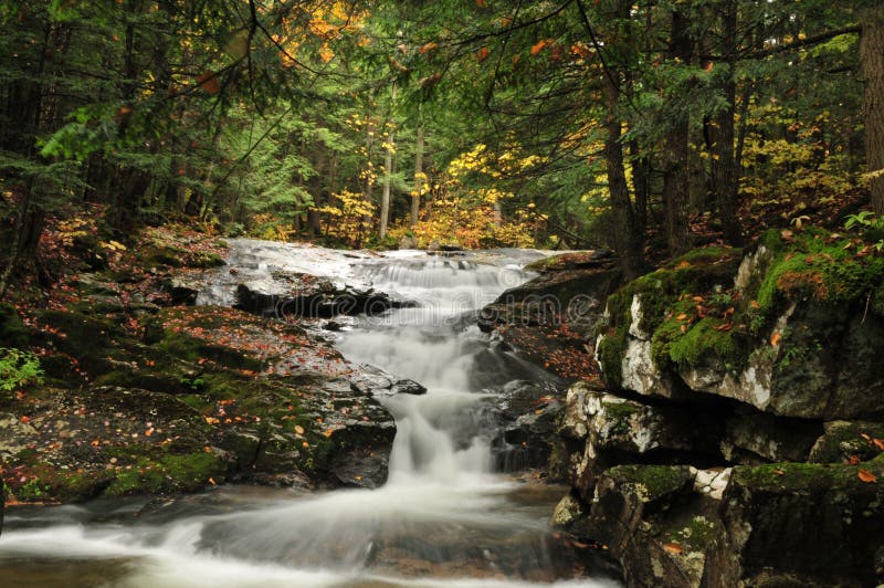 Chesterfield Gorge New Hampshire Stock Image - Image of autumn, flow ...